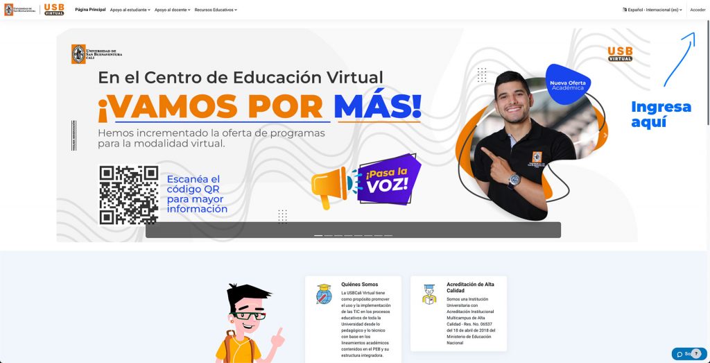 Aprende a ingresar a MiCampusVirtual - USB Virtual